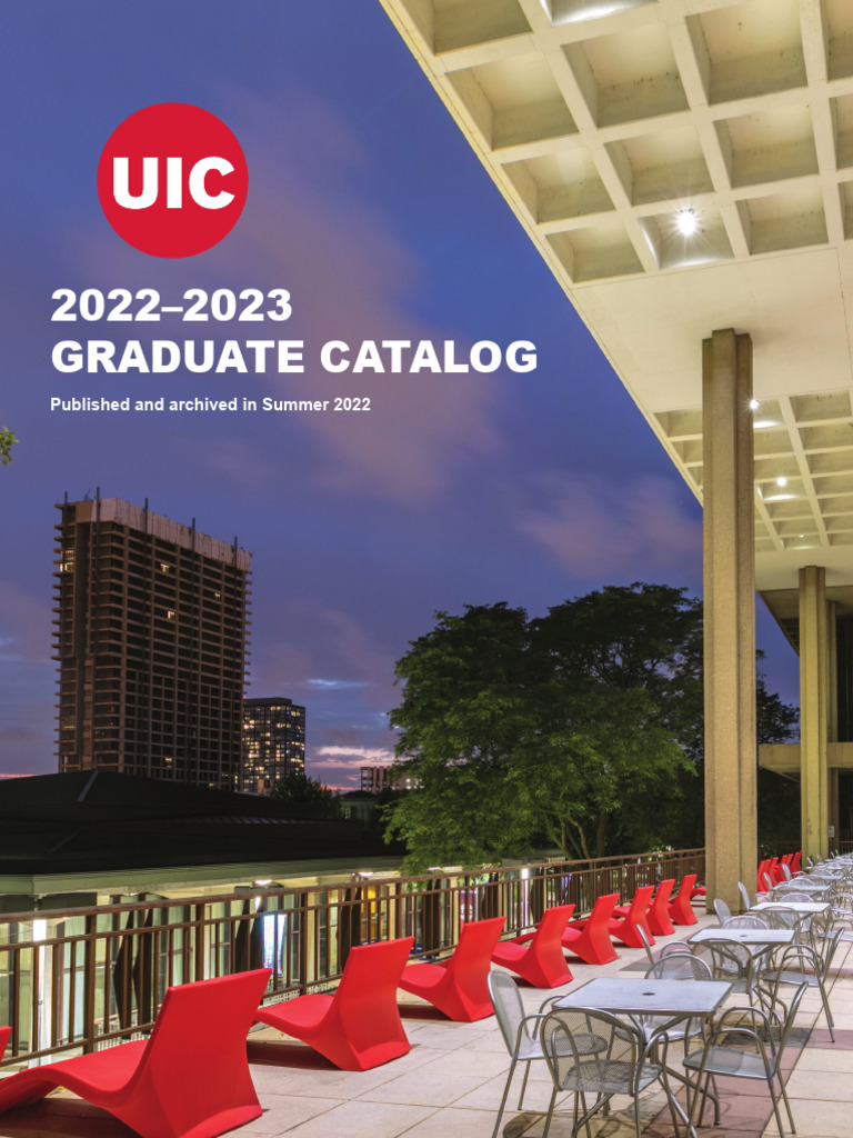 UIC 2022-2023 Graduate Catalog | PDF | Health Care