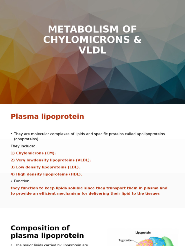bio ppt | PDF | Lipoprotein | Cholesterol