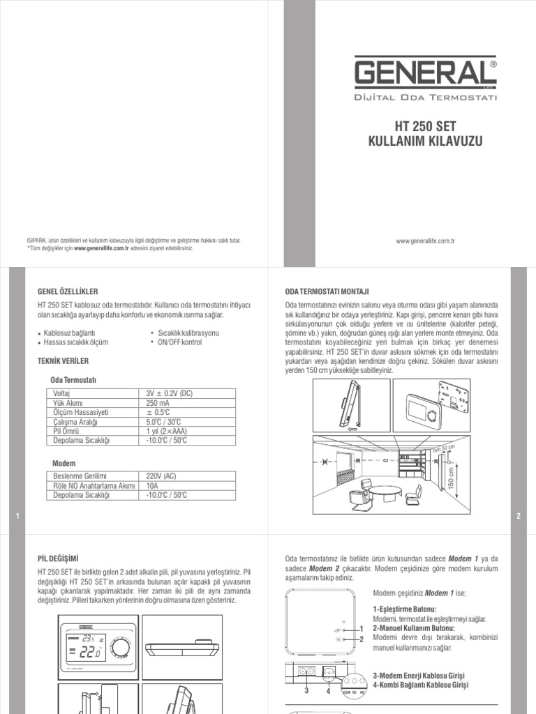 HT 250 SET | PDF