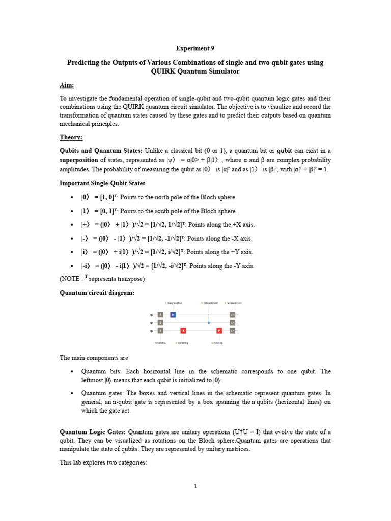 Experiment 9 | PDF | Theoretical Computer Science | Theoretical Physics