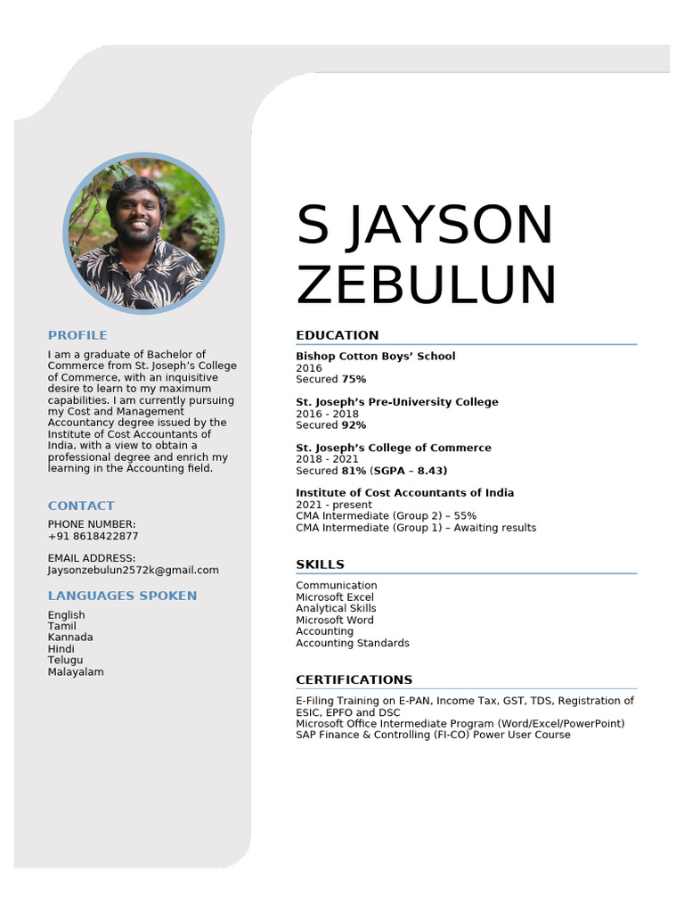 Jayson Resume | PDF