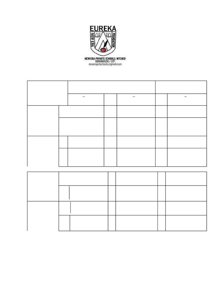 Continuous Assessment I Time Table For Term 3 | PDF