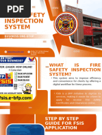 BFP Fire Safety Inspection System Overview | PDF | Fire Safety