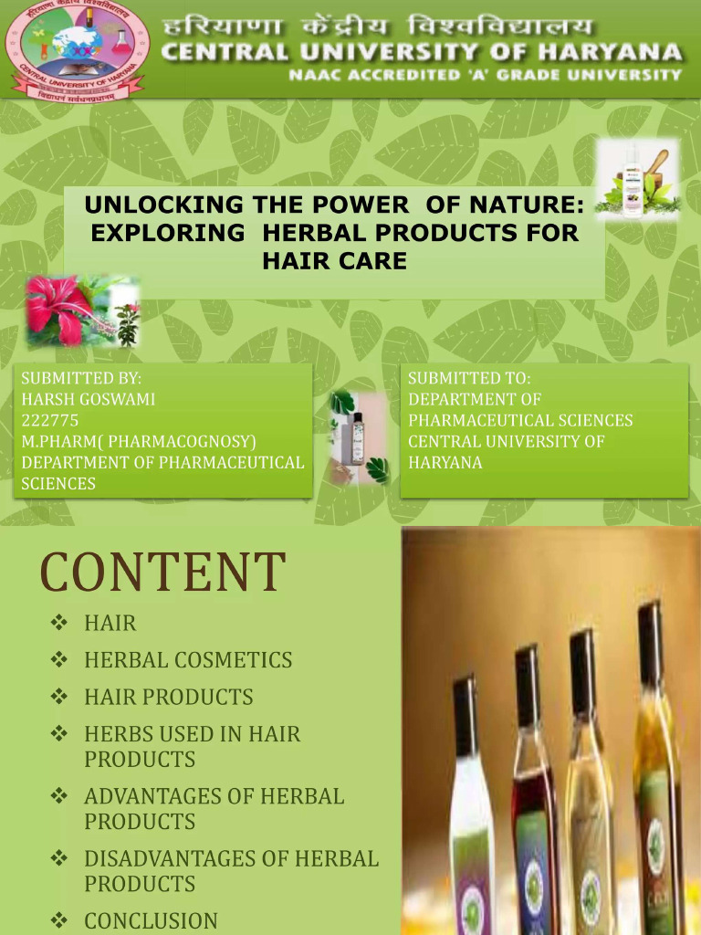 Hair Oil Formulation | PDF