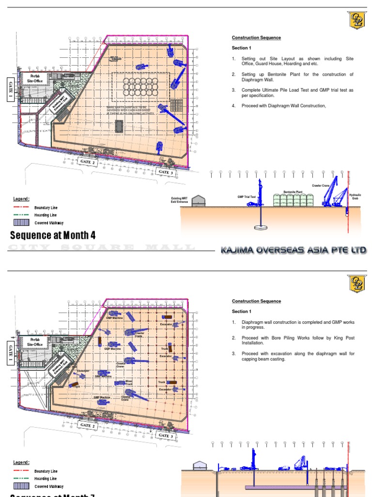 Top Down Method | PDF | Deep Foundation | Building