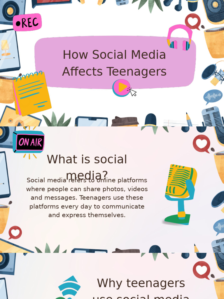 How Social Media Affects Teenagers (1) | PDF