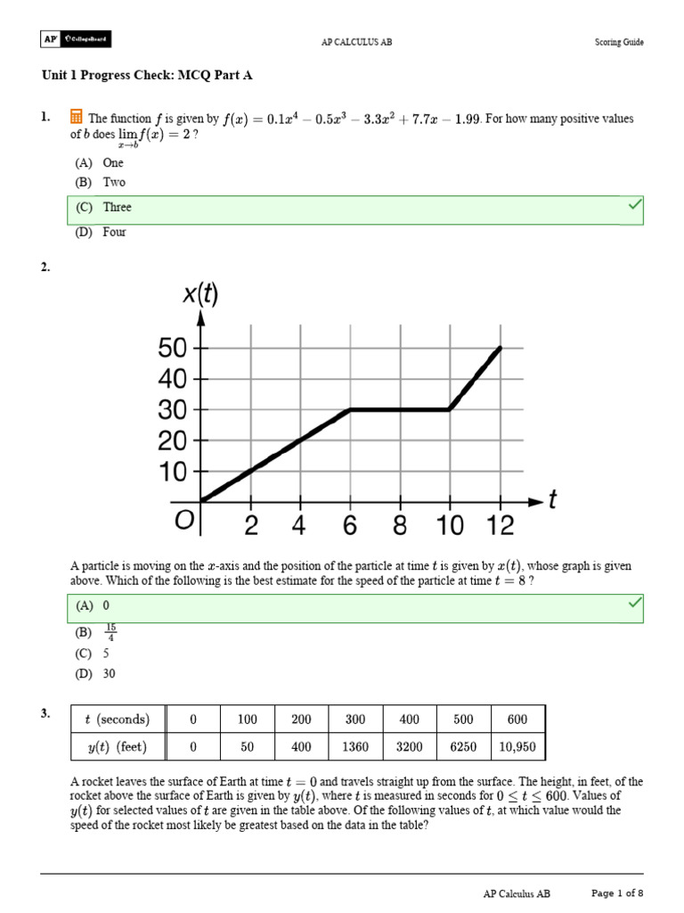 SG Unit1ProgressCheckMCQPartA 650169daa6ebd3.650169dca472d2.23861719 ...