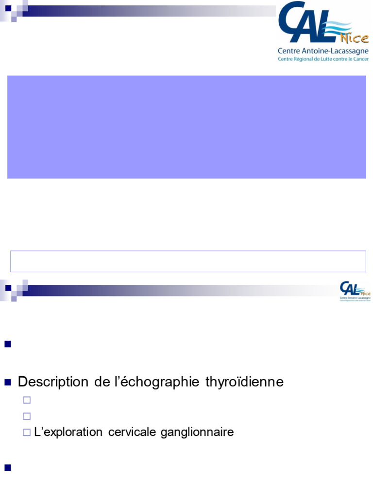 Caractérisation des nodules thyroïdiens TI-RADS | PDF | Thyroïde | Cancer