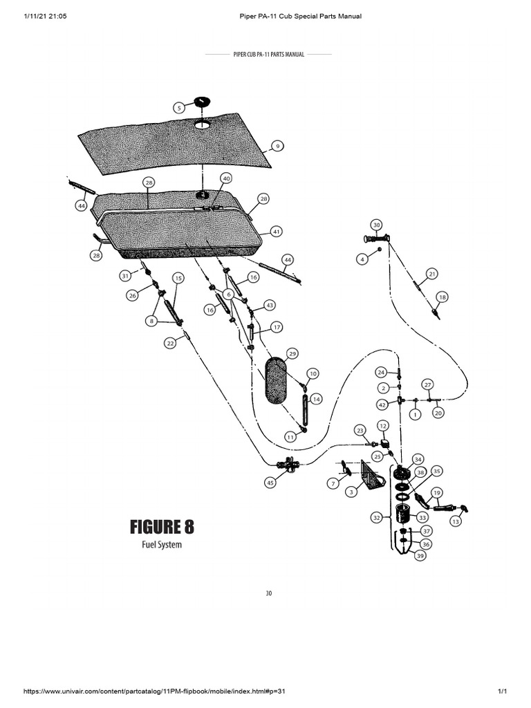 Piper PA-11 Cub Special Parts Manual | PDF
