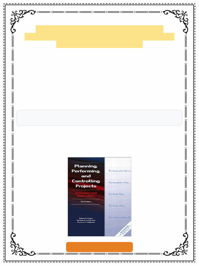 Planning Performing and Controlling Projects 3rd Edition Robert B. Angus ebook multi platform ...