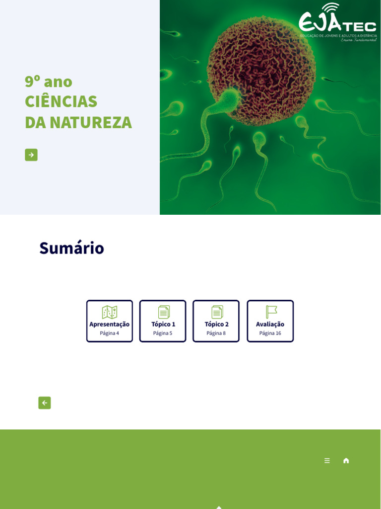 Eja Fund. - Mod 1 - Uni 1 - 9º Ano - Cien. Nat. | PDF | Genética | Biologia