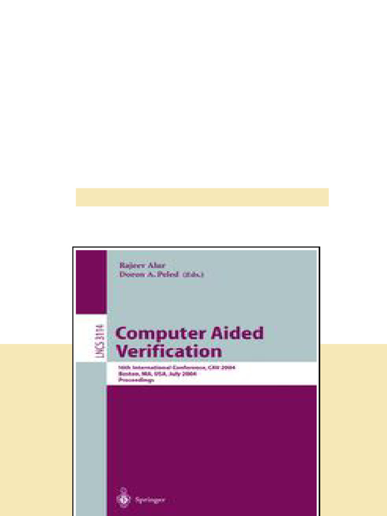 Computer Aided Verification 16th International Conference Cav 2004 Boston Ma Usa July 1317 2004 ...