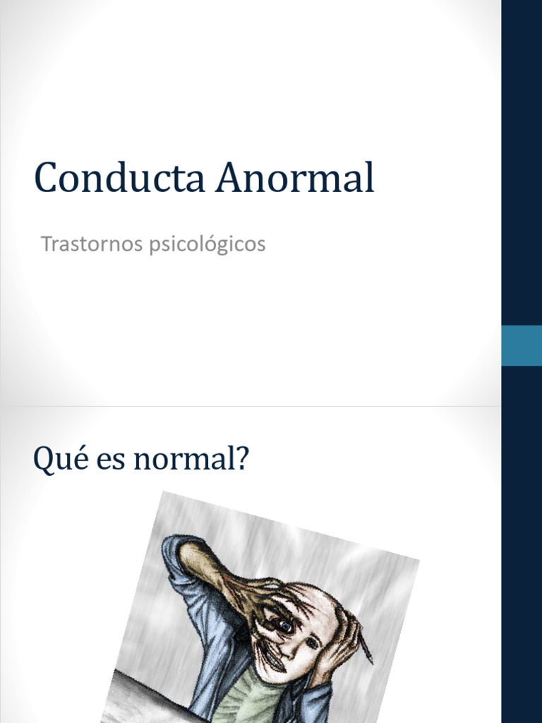 12 Conducta Anormal | PDF