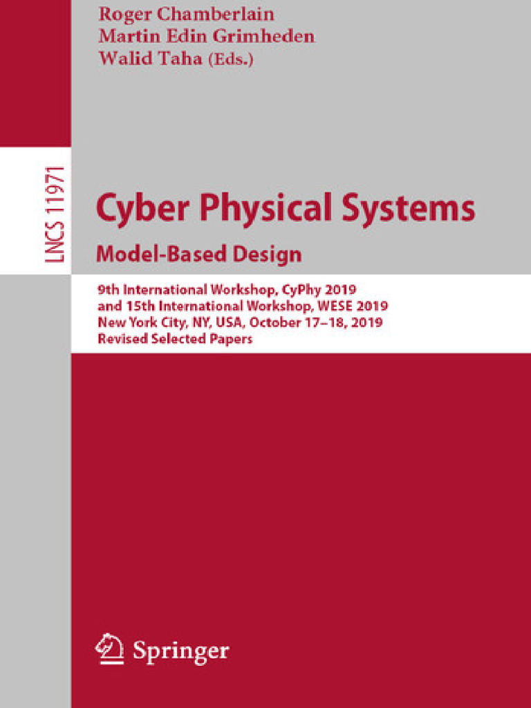 Cyber Physical Systems. Model-Based Design: 9th International Workshop ...