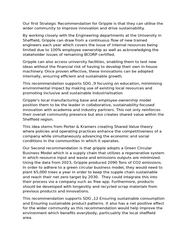 CSR Script | PDF | Sustainability | Economies