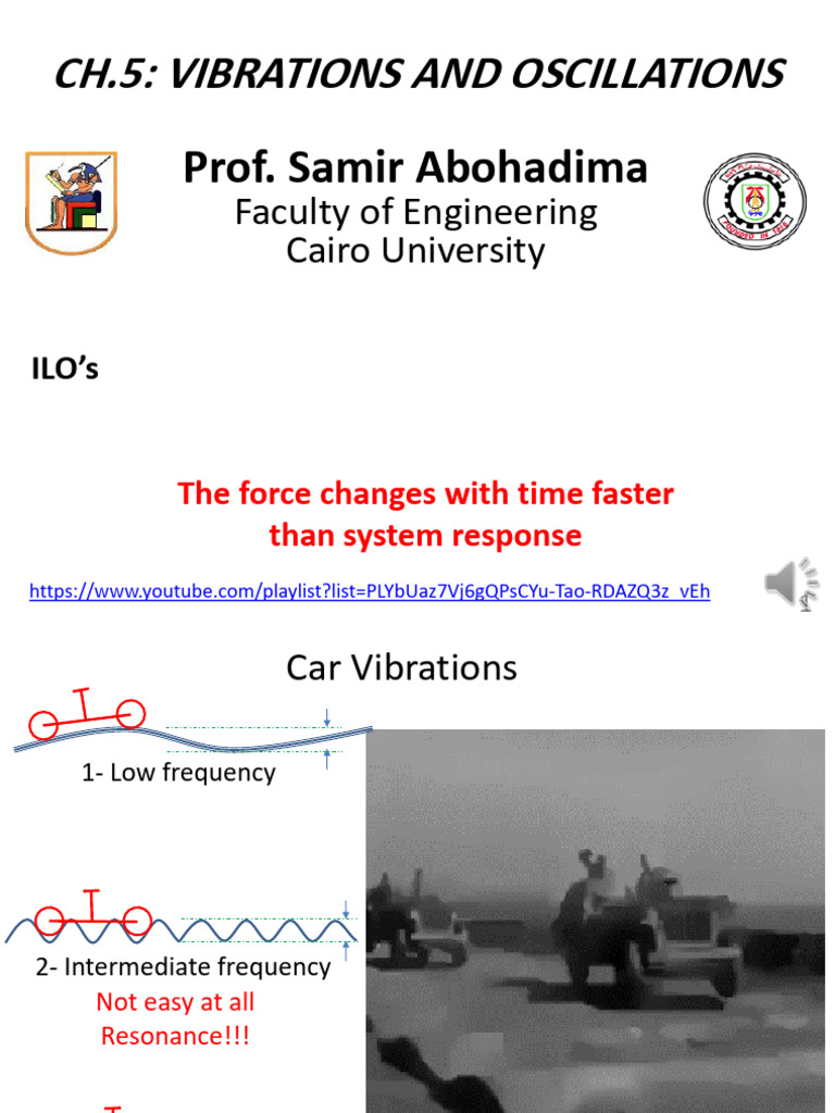 Ch5 - Vibrations and Oscillations | PDF | Damping | Oscillation