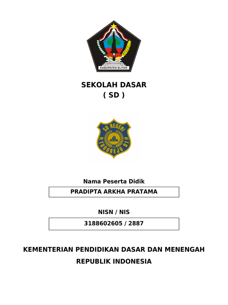 Rapor_PRADIPTA ARKHA PRATAMA | PDF