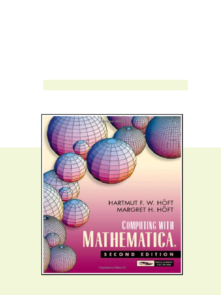 Computing with Mathematica 2nd ed Edition Margret H. Hoft - ebook and textbook resources | PDF ...
