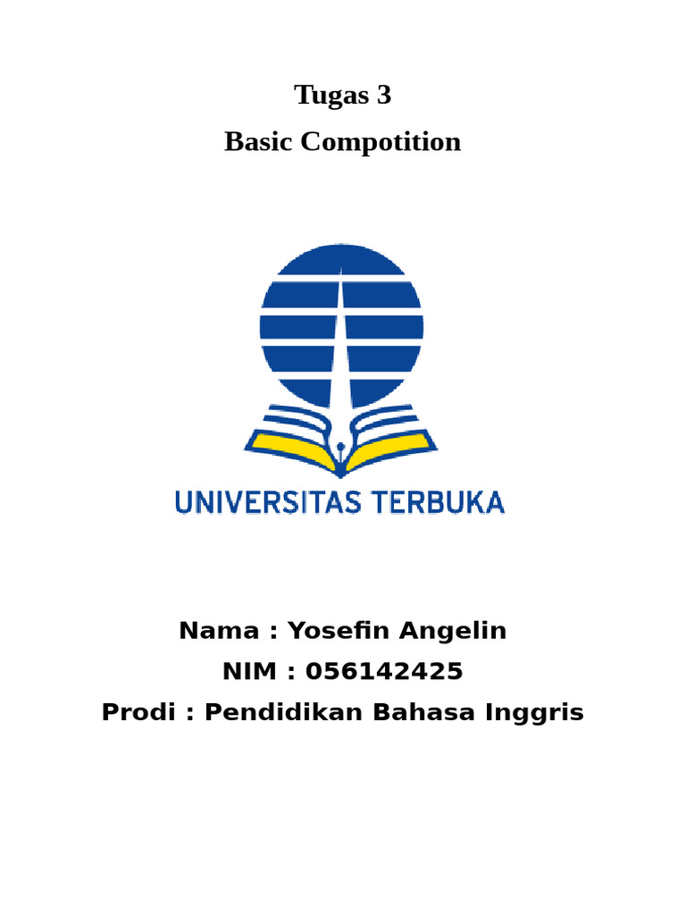 Tugas 3 Basic Compotition | PDF | Cognitive Science | Human Communication