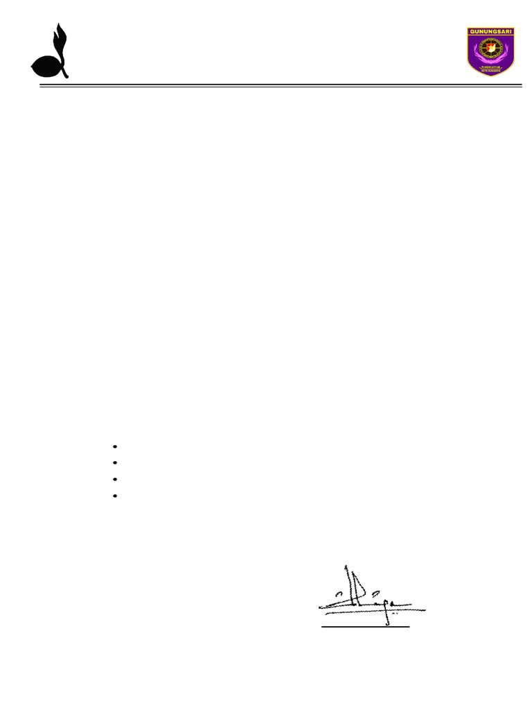 Surat Pemberitahuan Pengukuhan Pembina Mahir Tahun 2025 | PDF