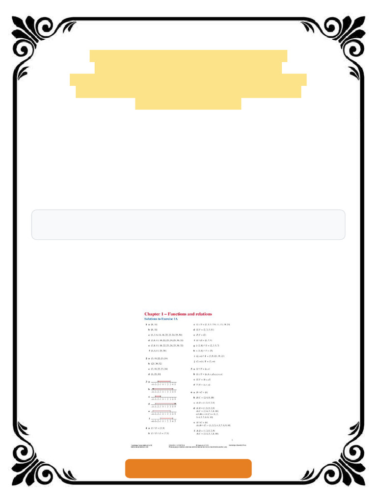 Cambridge Senior Maths Australian curriculum VCE Mathematical Methods 3 ...