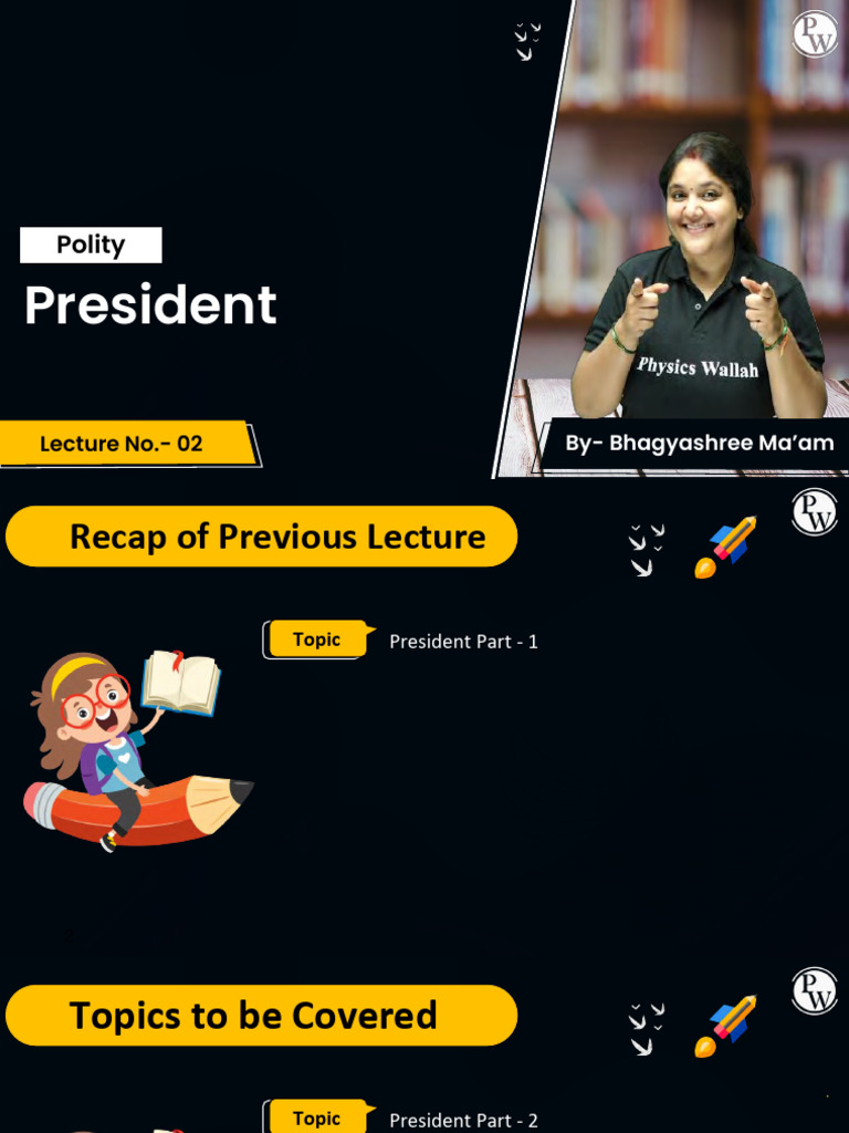 President 02 Class Notes.pdf | PDF