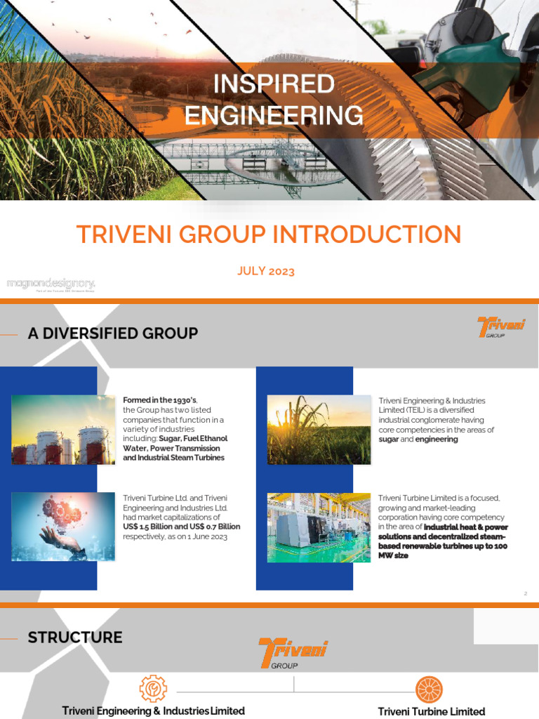 Triveni Group - July 2023 | PDF