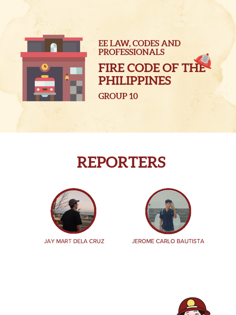 Fire Code of the Philippines Overview | PDF | Fire Safety | Safety