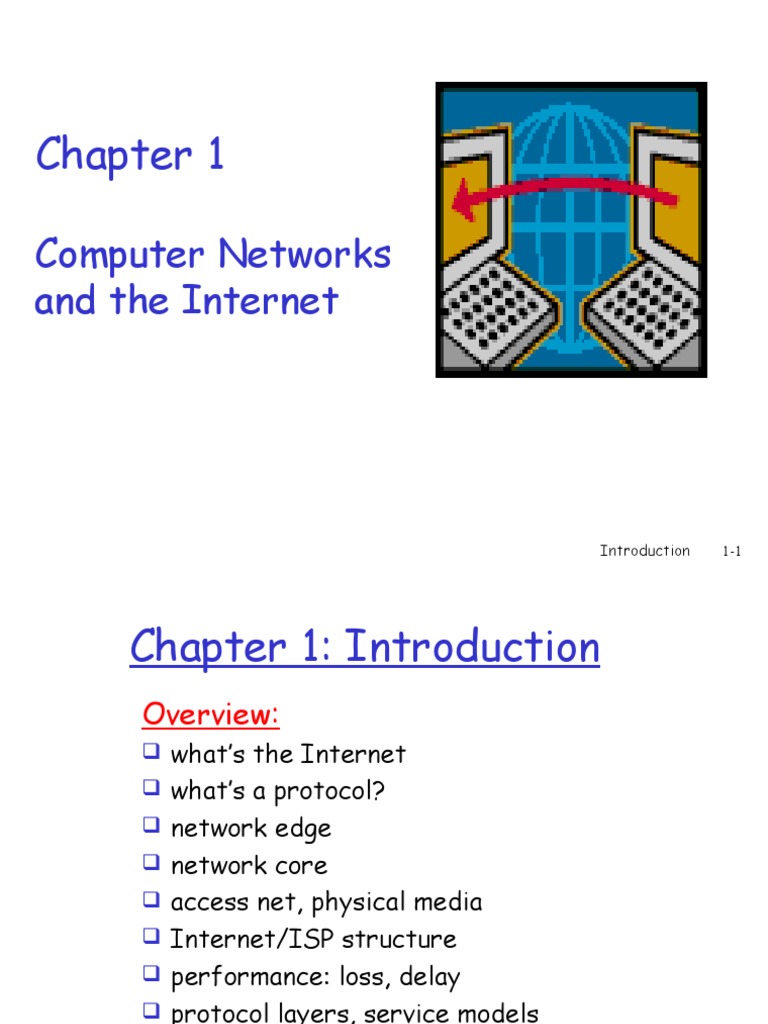 Computer Networks and The Internet | PDF | Packet Switching | Internet ...