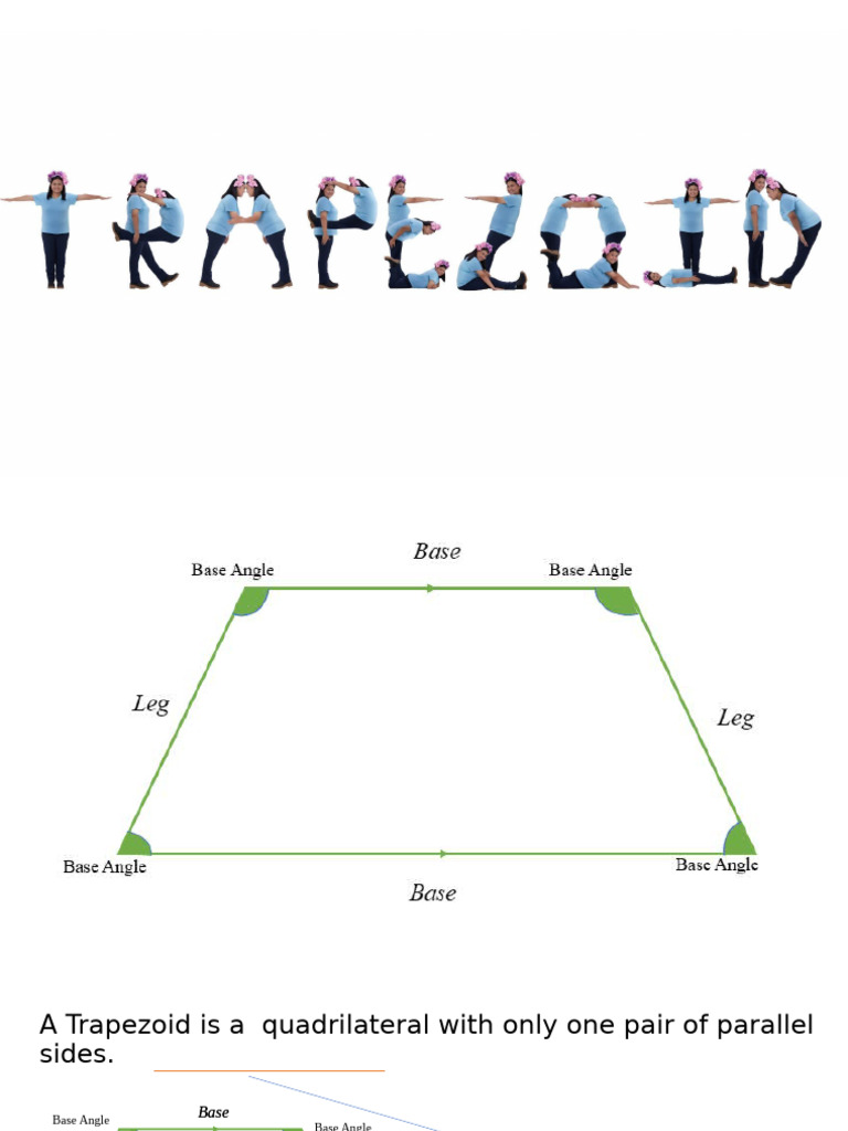 Trapezoid | PDF | Euclidean Plane Geometry | Geometric Shapes