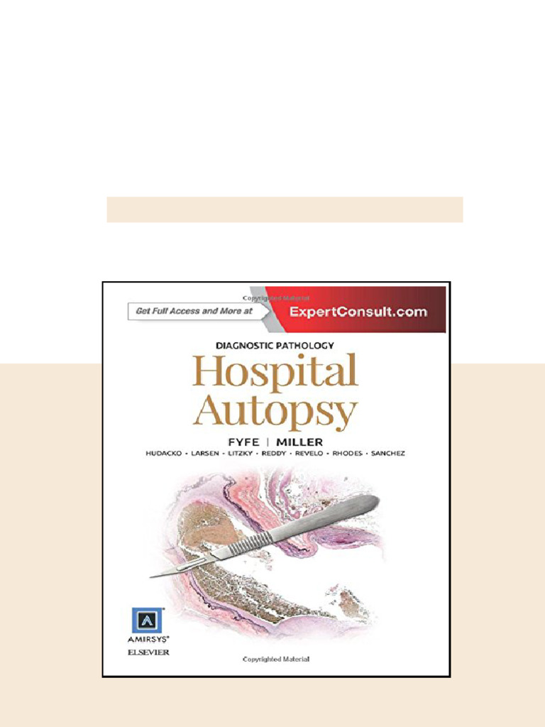 (Ebook) Hospital Autopsy by Billie Fyfe, Dylan V Miller ISBN ...