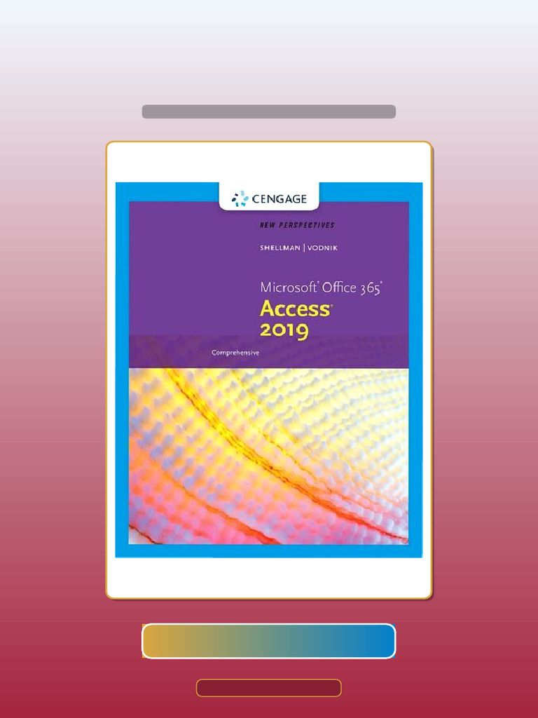 Test Bank for New Perspectivs Microsoft Office 365 Acces 2019 ...