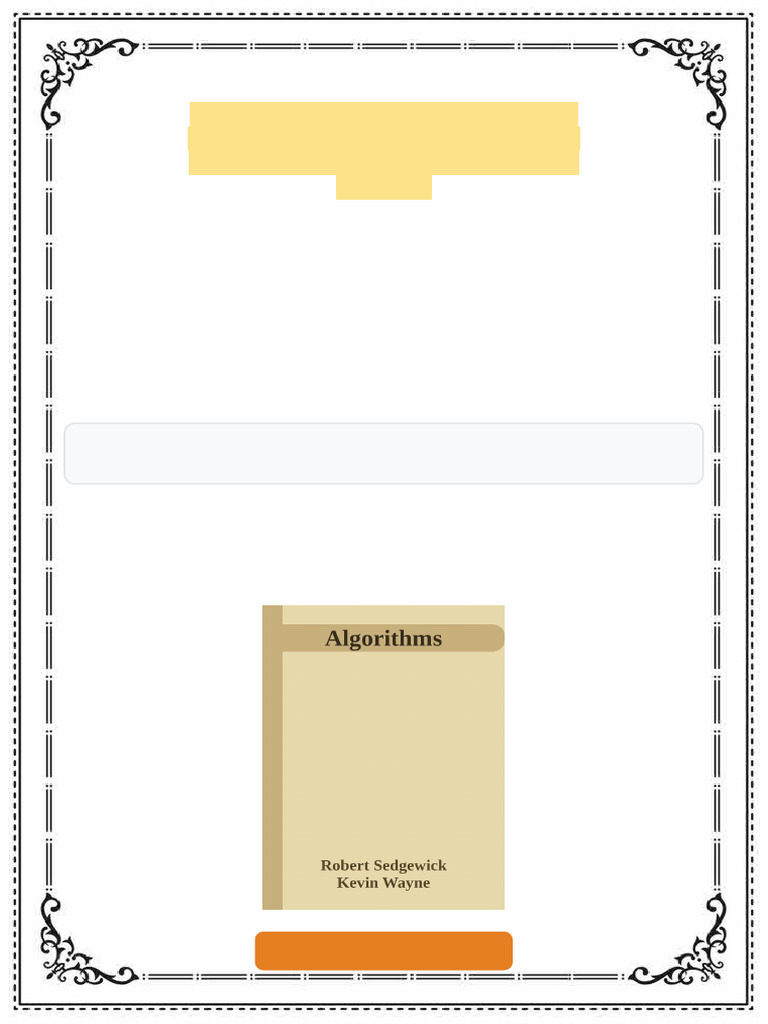 Algorithms 4th edition by Robert Sedgewick, Kevin Wayne 032157351X 978 ...