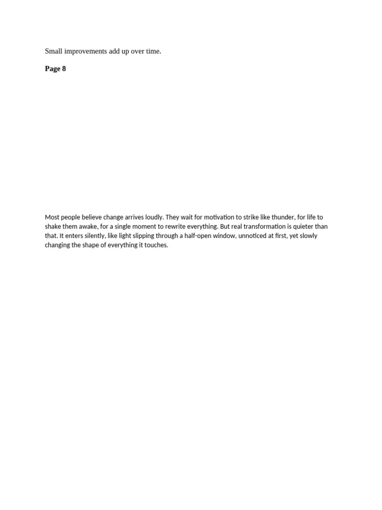 Small Improvements Add Up Over Time | PDF | Lightning | Atmospheric ...