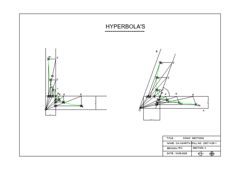 Understanding Hyperbolas in Conic Sections | PDF