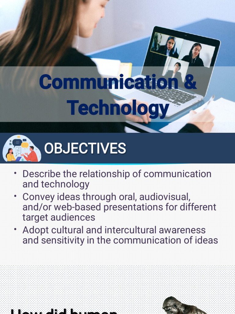 Communication and Technology Overview | PDF | Communication | Human ...