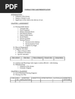Case Presentation Format 1 | PDF | Medical Diagnosis | Nursing