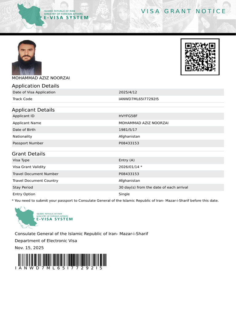 evisa | PDF | Travel Visa | Passport
