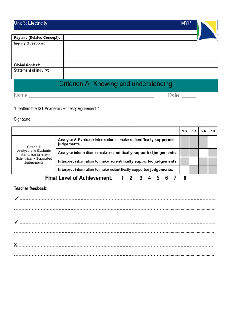 Crit Aiii Electricity Test | PDF | Voltage | Electrical Network
