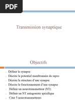 Schéma de la synapse neuro-neuronique | PDF | Synapse | Neurone