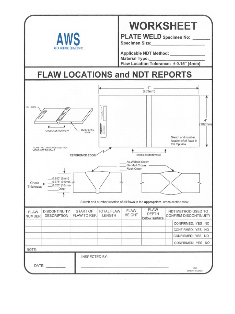 Defect Sketch Sp.3106 | PDF