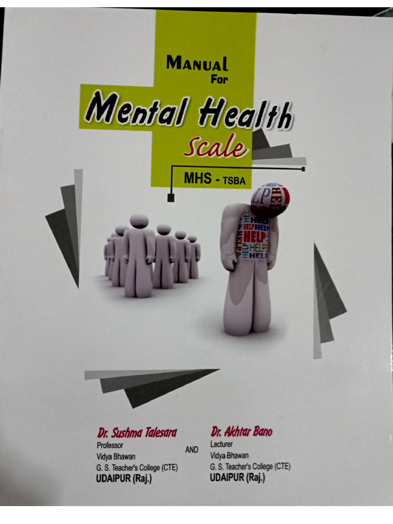 Mental Health Scale | PDF