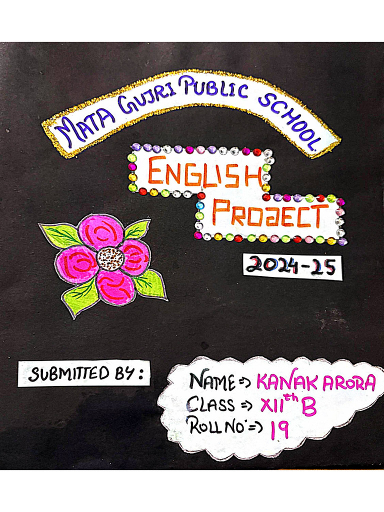 English Project File XII | PDF