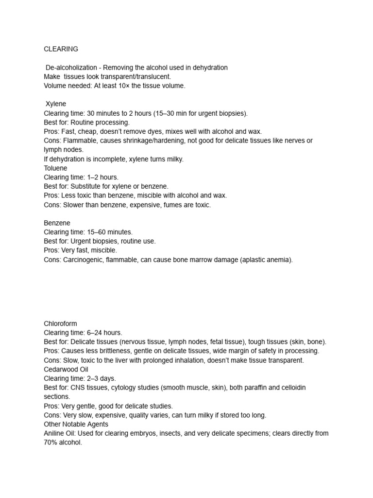 Clearing | PDF