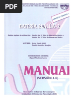 Manual Evalua 2 Versión 2.0 | PDF