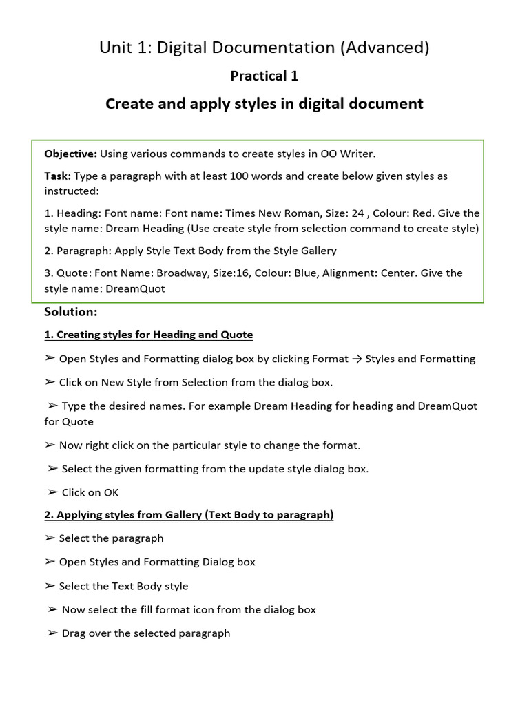 Advanced Digital Documentation Techniques | PDF | Spreadsheet | Table ...