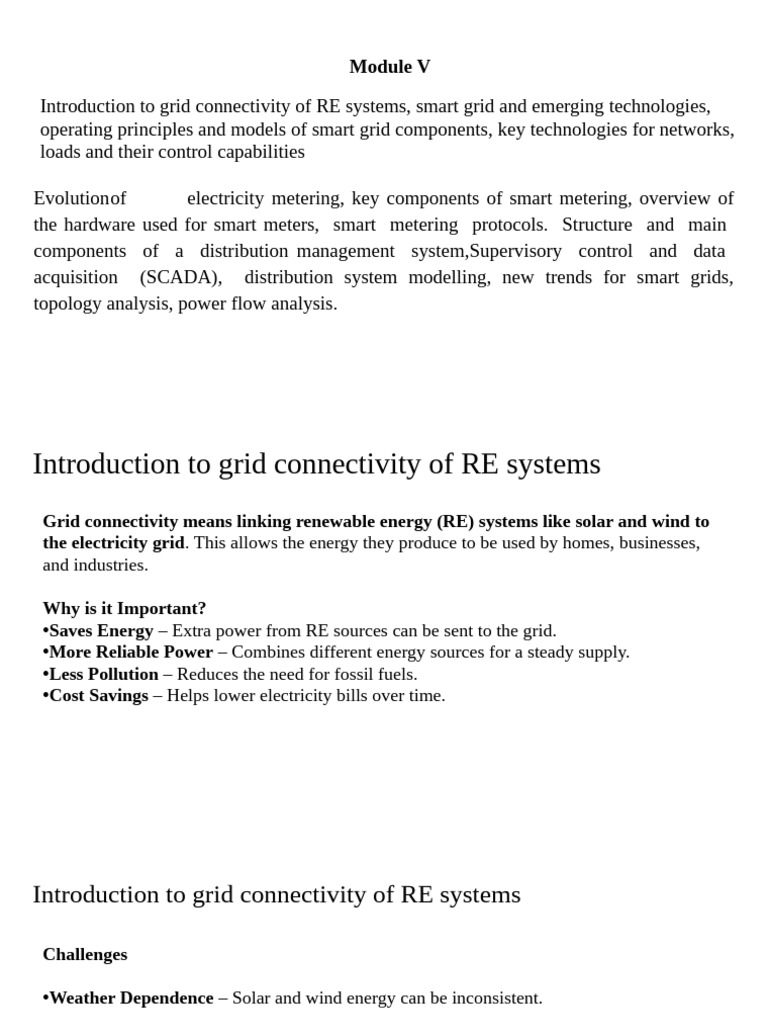 Module 5 Ppt | PDF | Smart Grid | Scada