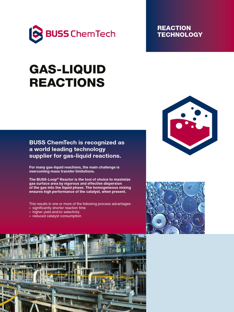BUSS ChemTech - Gas Liquid Reactions | PDF | Chemical Reactor ...