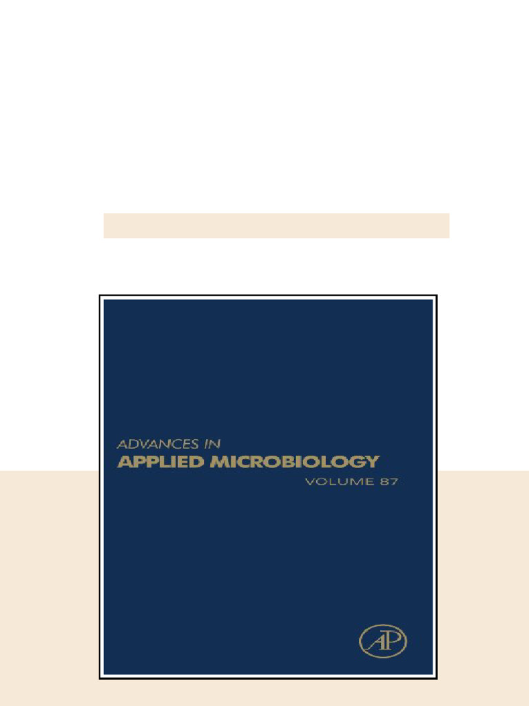 Advances In Applied Microbiology 87 1st Edition Sima Sariaslani And ...