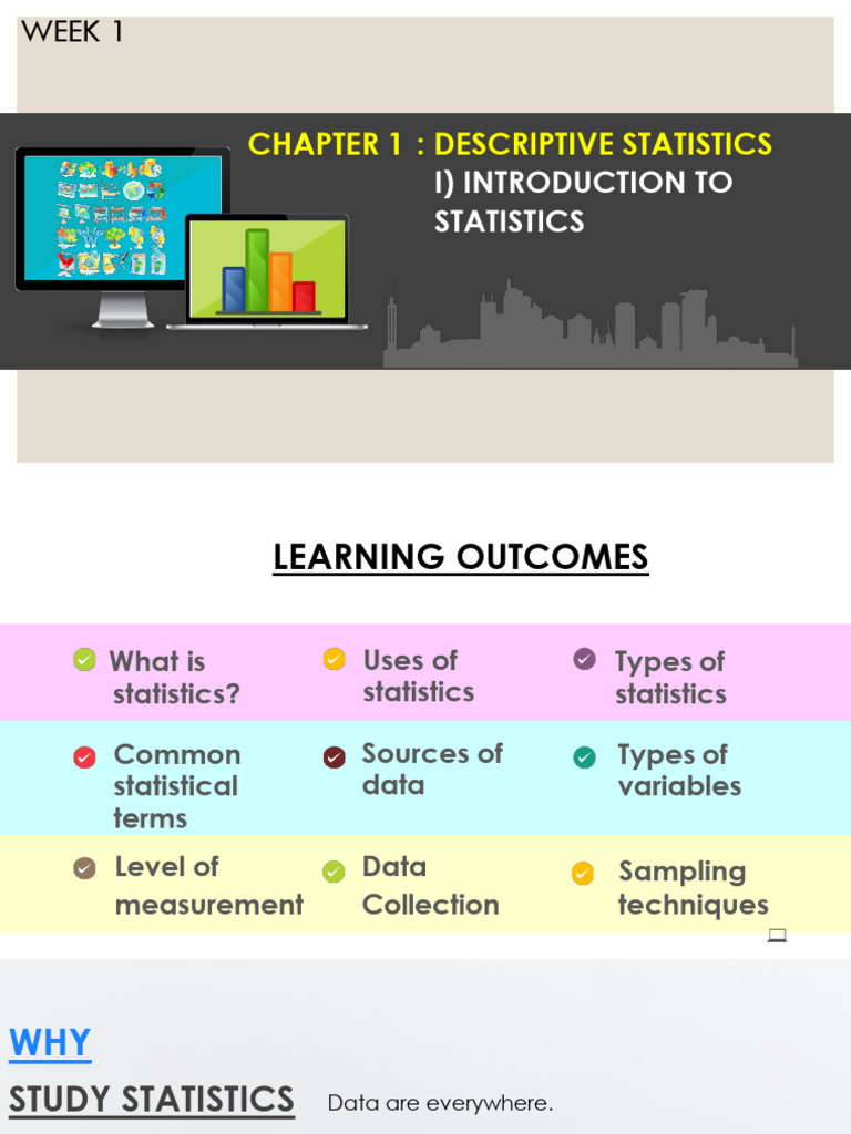 [Student] Chapter 1 Descriptive Statistics | PDF | Sampling (Statistics ...